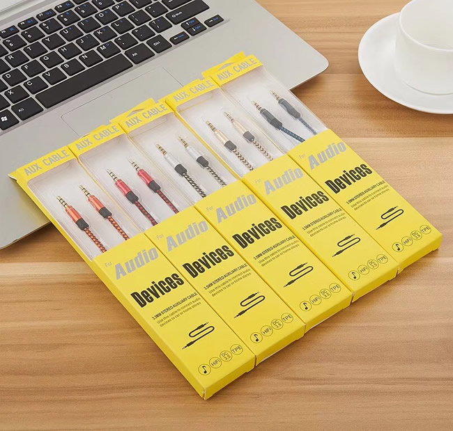 En Ucuz Ally Ss45 3,5mm Aux Stereo 1,50 Metre Halat Ses Kablosu - 238. ...