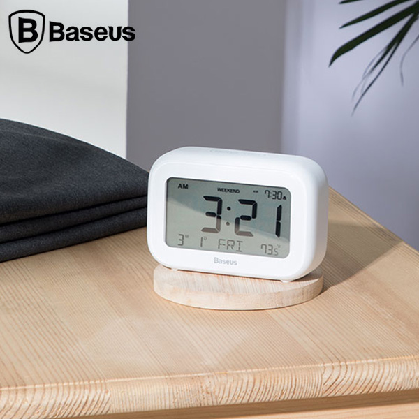 En Ucuz Baseus Subai Clock Digital Göstergeli Alarm Saat Gece Lambası ...